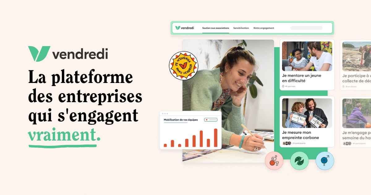 Vendredi - Plateforme de mobilisation RSE